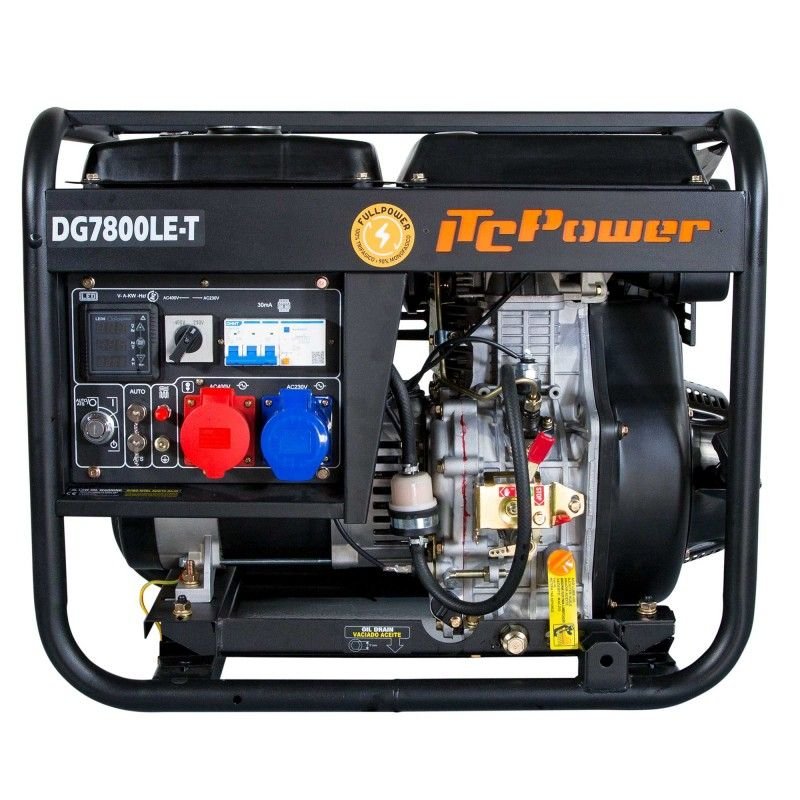 ITC POWER DG7800LE-T diesel generator – SEV