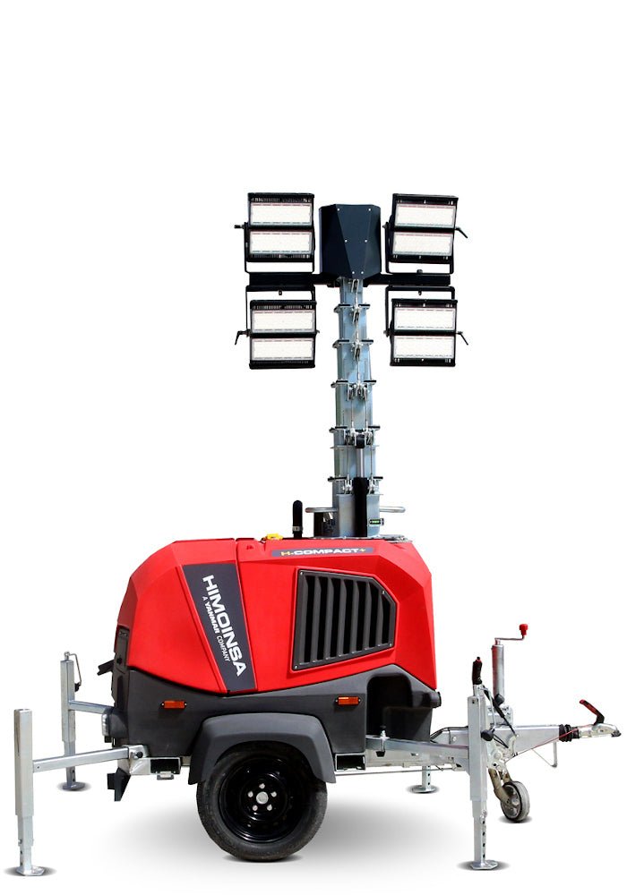 HIMOINSA HCompact+ M5 – Mobiler LED-Lichtmast Stage V – SEV