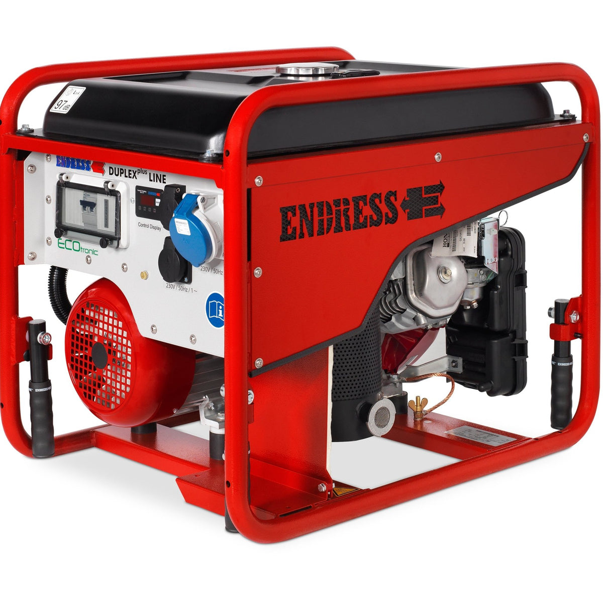Portable power generator ENDRESS ESE 506 HG-GT ISO Duplex – SEV