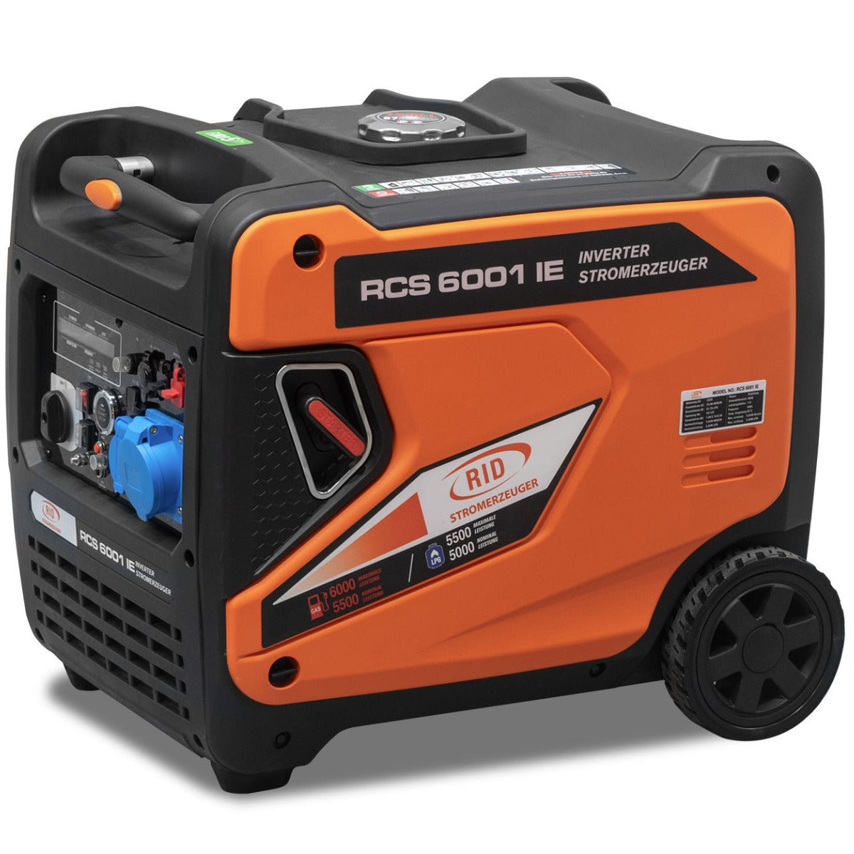Stromerzeuger RID 6001 lE Inverter Generator DUAL FUAL – SEV
